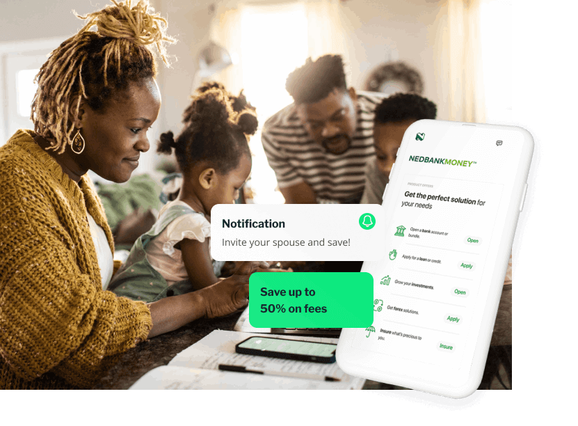 Open a MiGoals premium bank account | Nedbank
