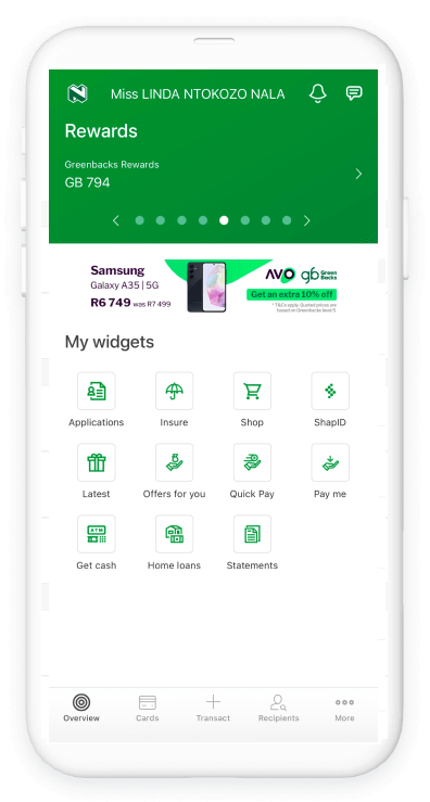 How to register your child on the Money app | Nedbank